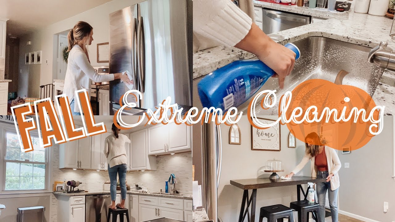 ⭐️2022 FALL CLEAN WITH ME🍂🎃 EXTREME CLEANING MOTIVATION - YouTube