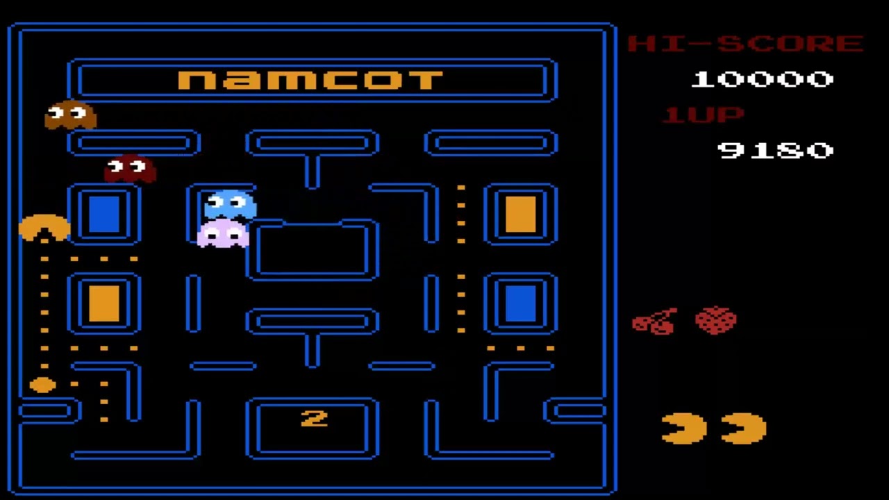 Pac Man New Levels By Evgeny Hack Pac Man U Namco PACMAN NINTENDO NES ...