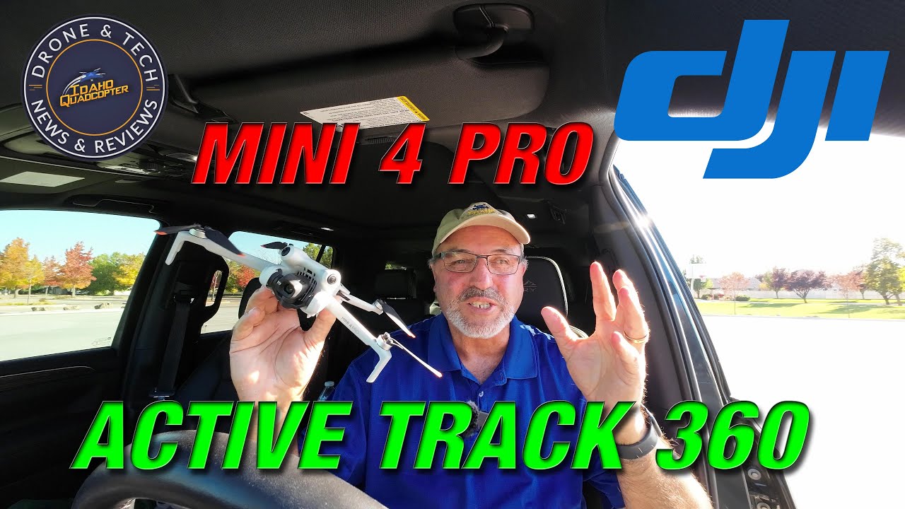 DJI Mini 4 Pro Active Track 360 Flight Test and Demonstration - YouTube