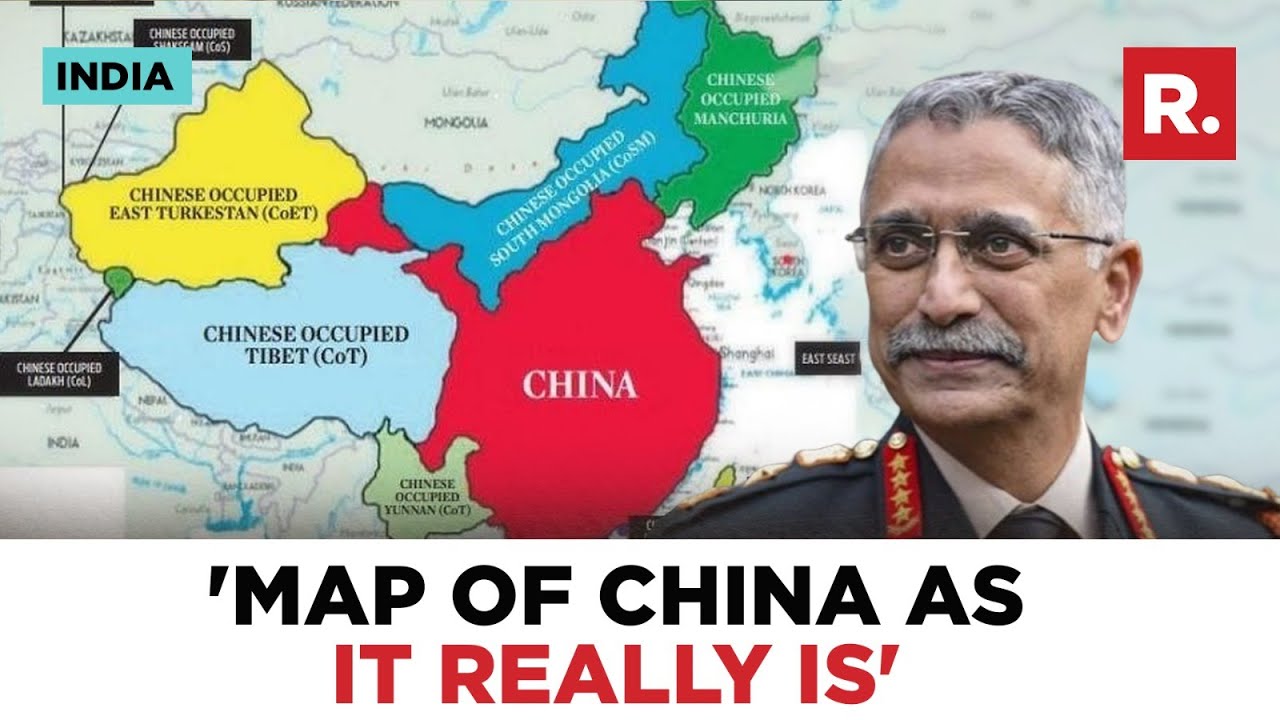 Ex-Army Chief MM Naravane Stings Beijing Says, 'Finally Someone Got Map ...