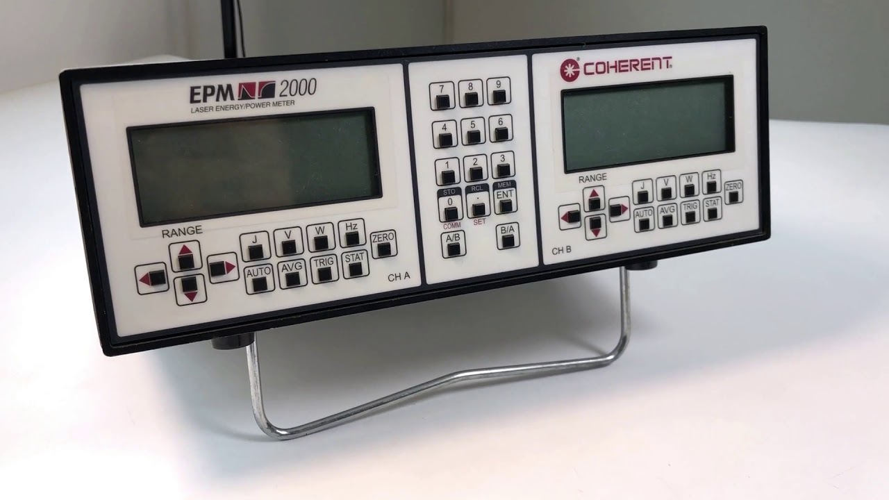 Coherent EPM2000 laser power meters W/ J5-09 Energy Sensor For Sale ...