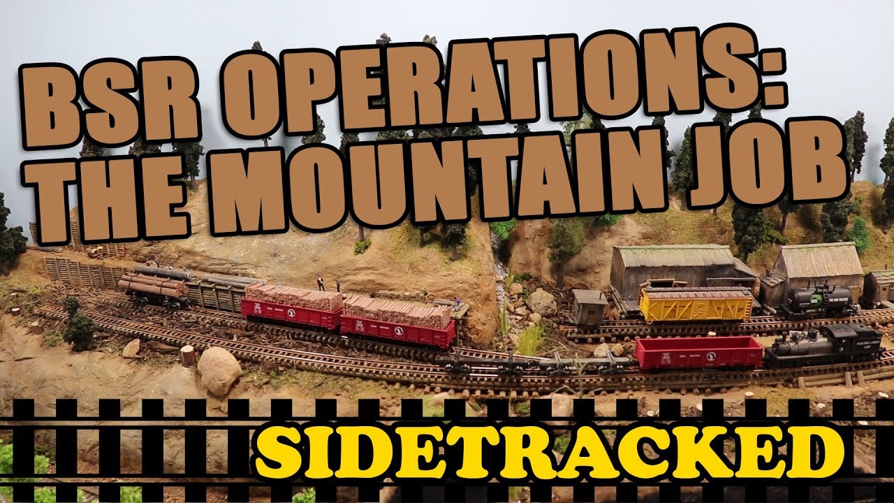 S019 Model Railroad Operations: The Mountain Job on My Model Railroad ...