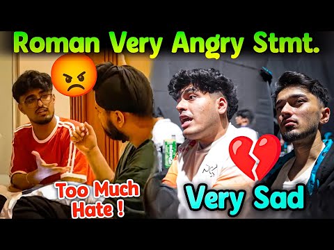 RGE Roman Very Angry Stmt.😡 Hate On Target😳 Jonathan Jelly Sad Reply💔 Apex In LCQ🥺