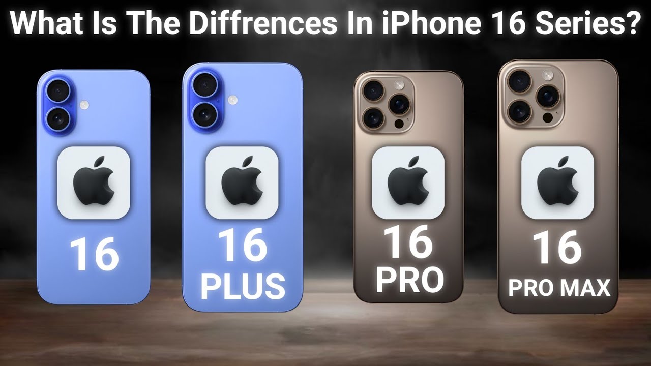iPhone 16 Series : Comparison of All Models! - YouTube