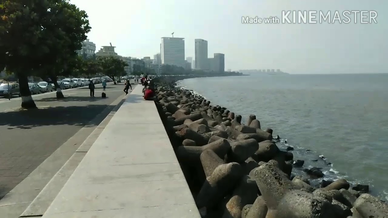 Marin drive mumbai - YouTube