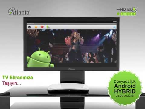Dizi, Film, Video, Müzik ve Atlanta HD BOX Smart Uydu Alıcı (Kısa Versiyon)