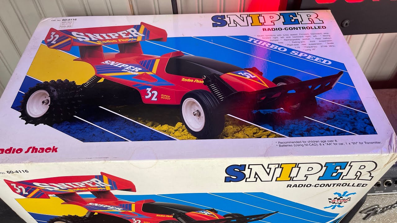 A Brand New 1993 Radio Shack Sniper from a fan. Thanks our friend in ...