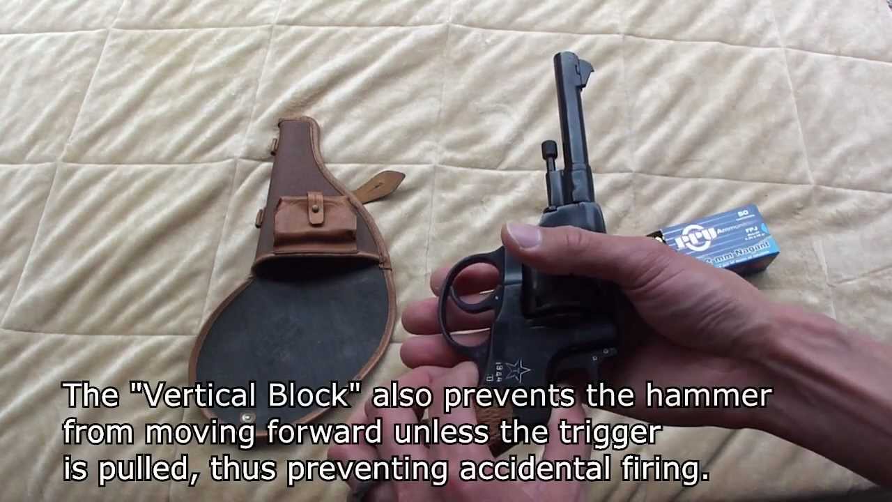 M1895 Nagant Revolver: History and features, loading, firing, unloading ...