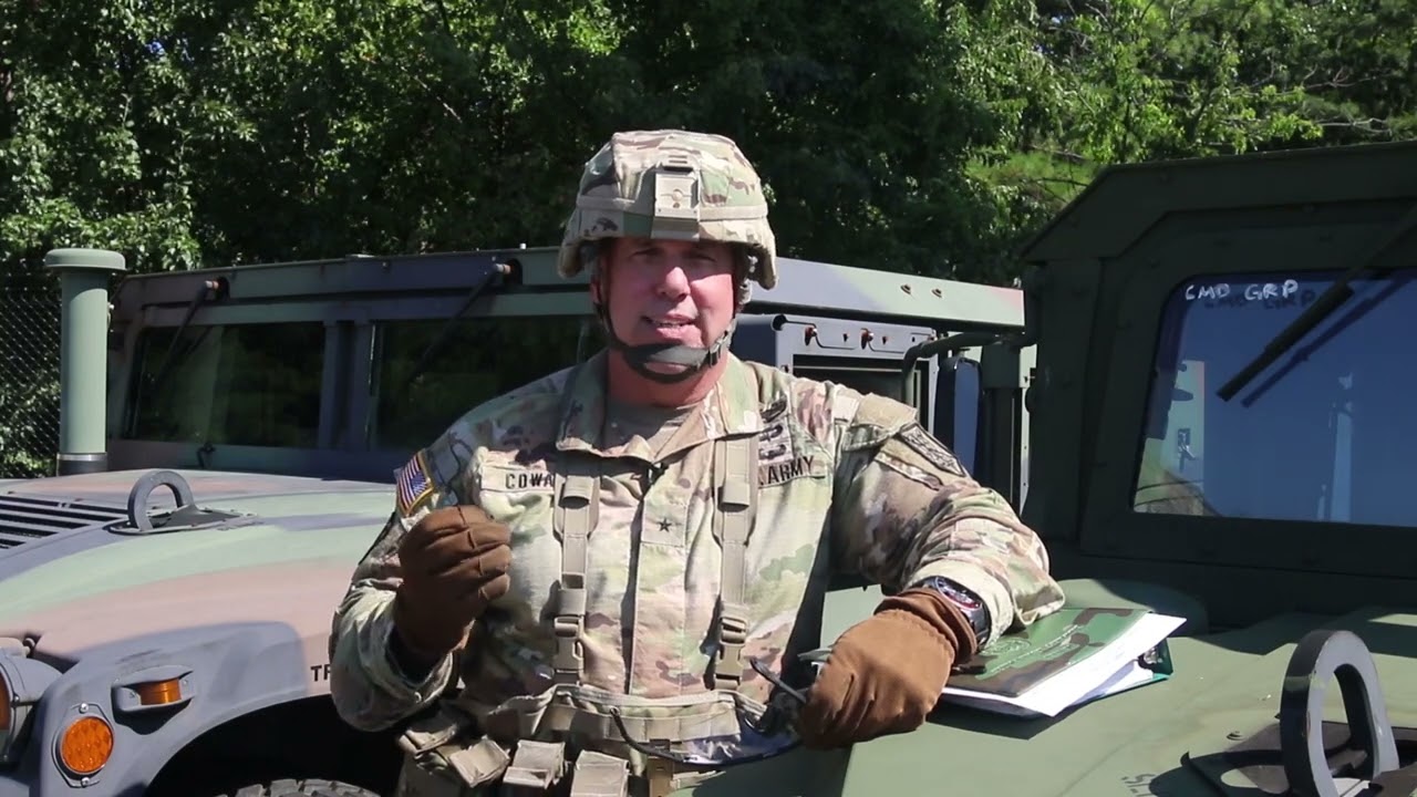 Brig. Gen. Joe Cowan first message as commanding general - YouTube