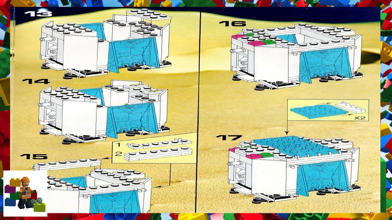 LEGO instructions - Space - Classic - 6783 - Sonar Transmitting Cruiser ...