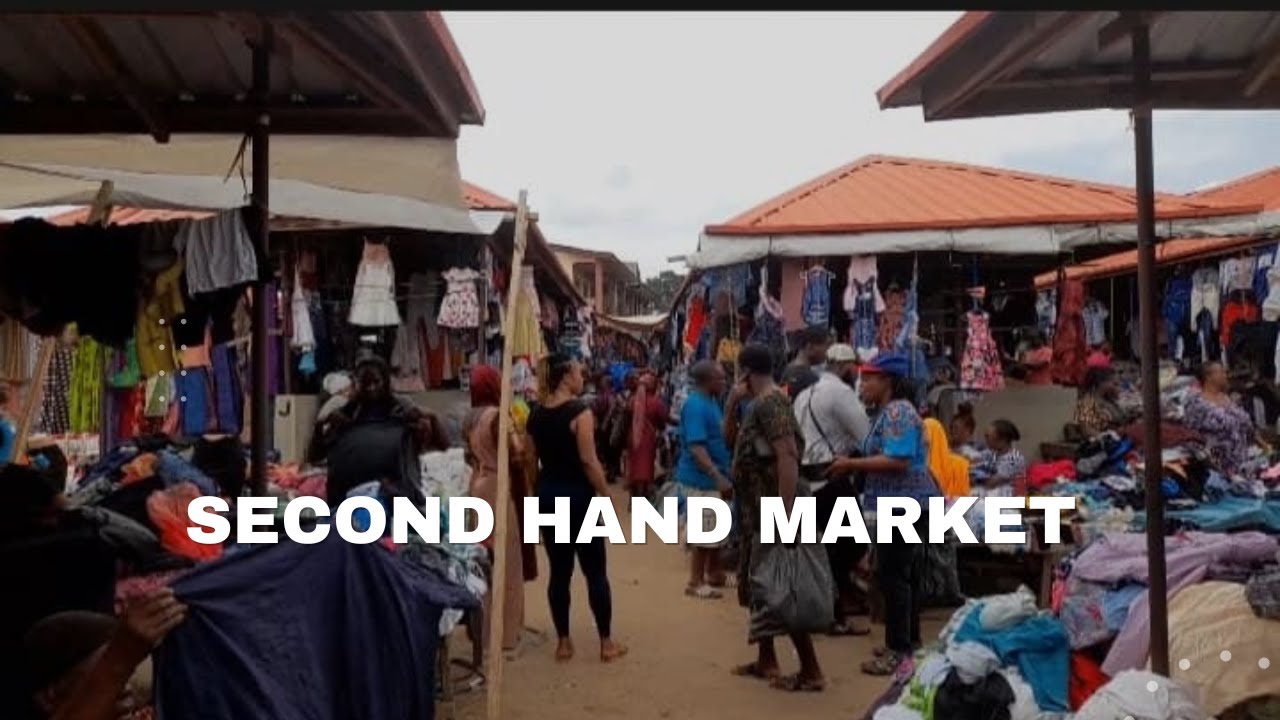 Lagos Market Vlog/Second hand Market/ the biggest second hand market in ...