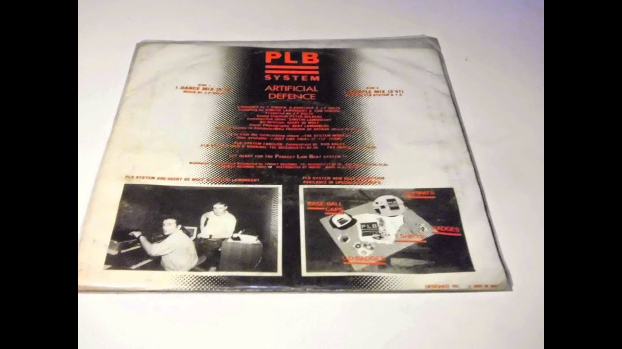 PLB SYSTEM Artificial Defence (Esta Loco) PLAK RECORD 7" - YouTube