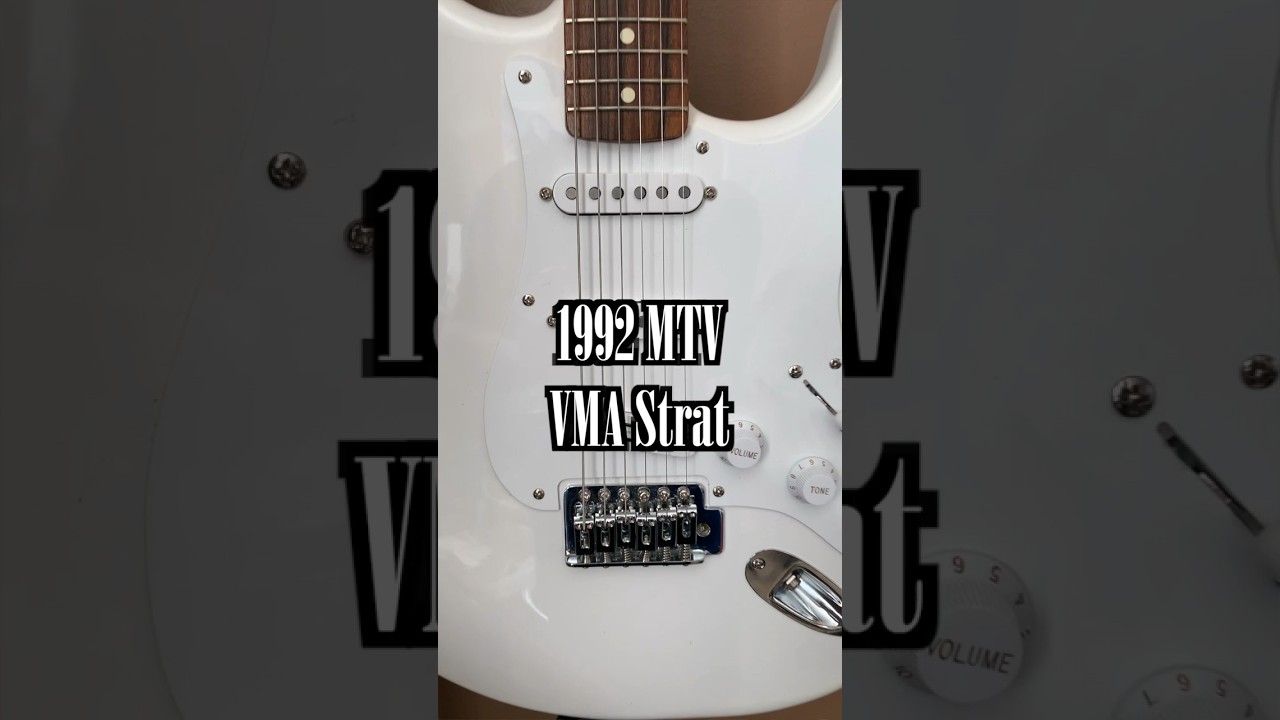 92 VMA Stratocaster Build - YouTube