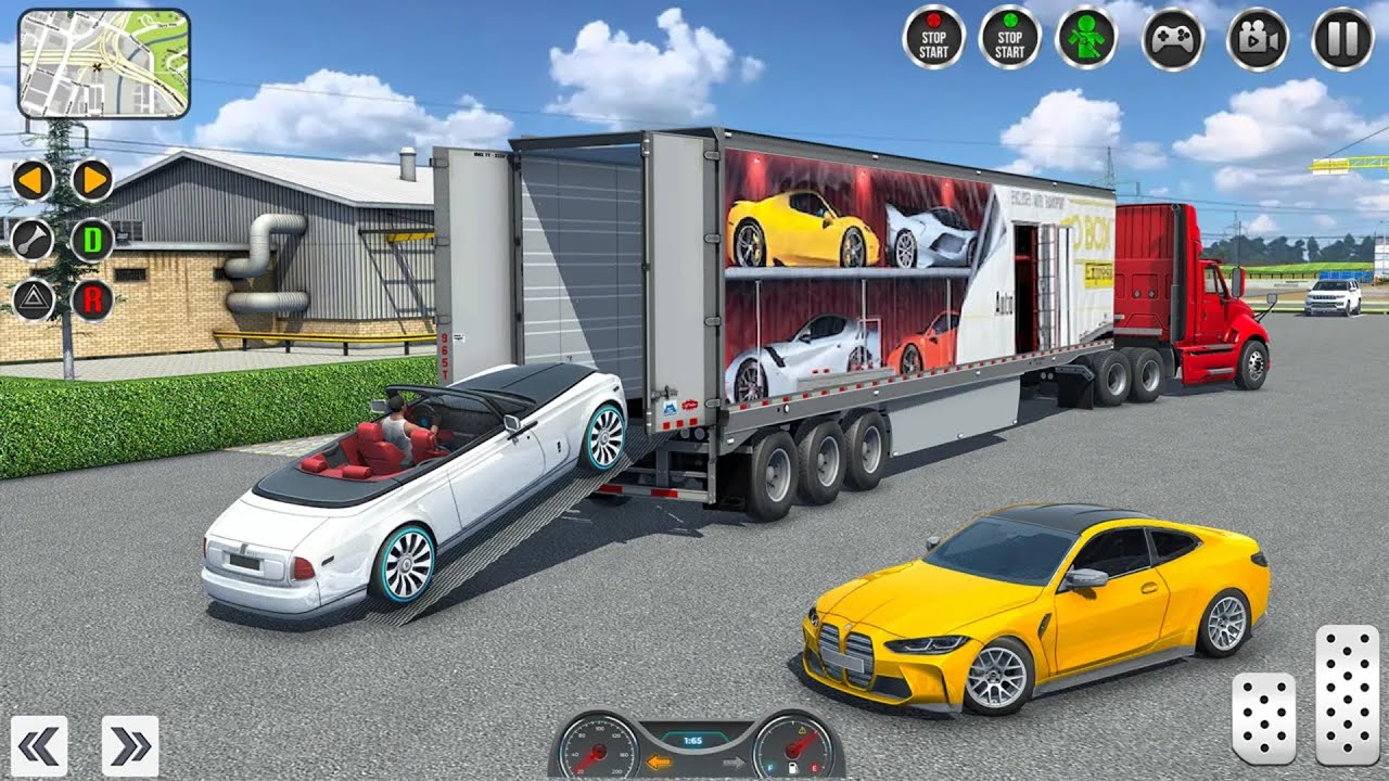 Offroad Transporter Truck Game - Car Transporter Truck Games 3D - YouTube