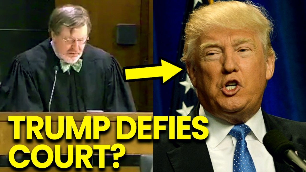 Judge ORDERS Trump Testify Under Oath He REFUSES to Comply - YouTube