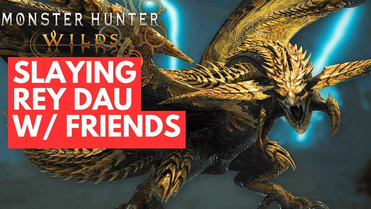 Slaying Rey Dau for the First Time! MH Wilds Open Beta - YouTube