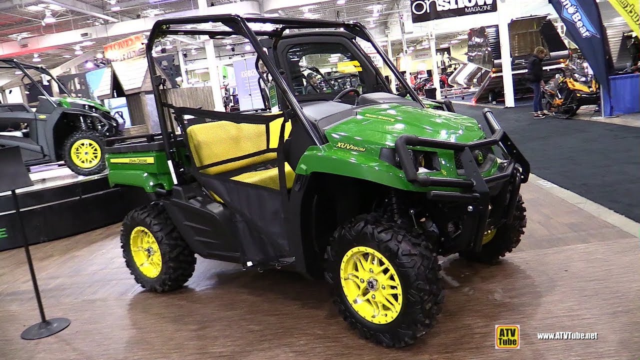 2018 John Deere Gator XUV 590 M Utility ATV - Walkaround - 2017 Toronto ...
