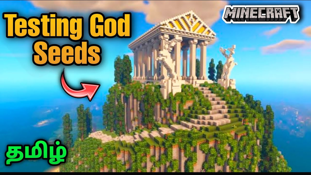 Minecraft Tamil 😍 | Testing Minecraft God Seeds 😱 | Tamil | George ...