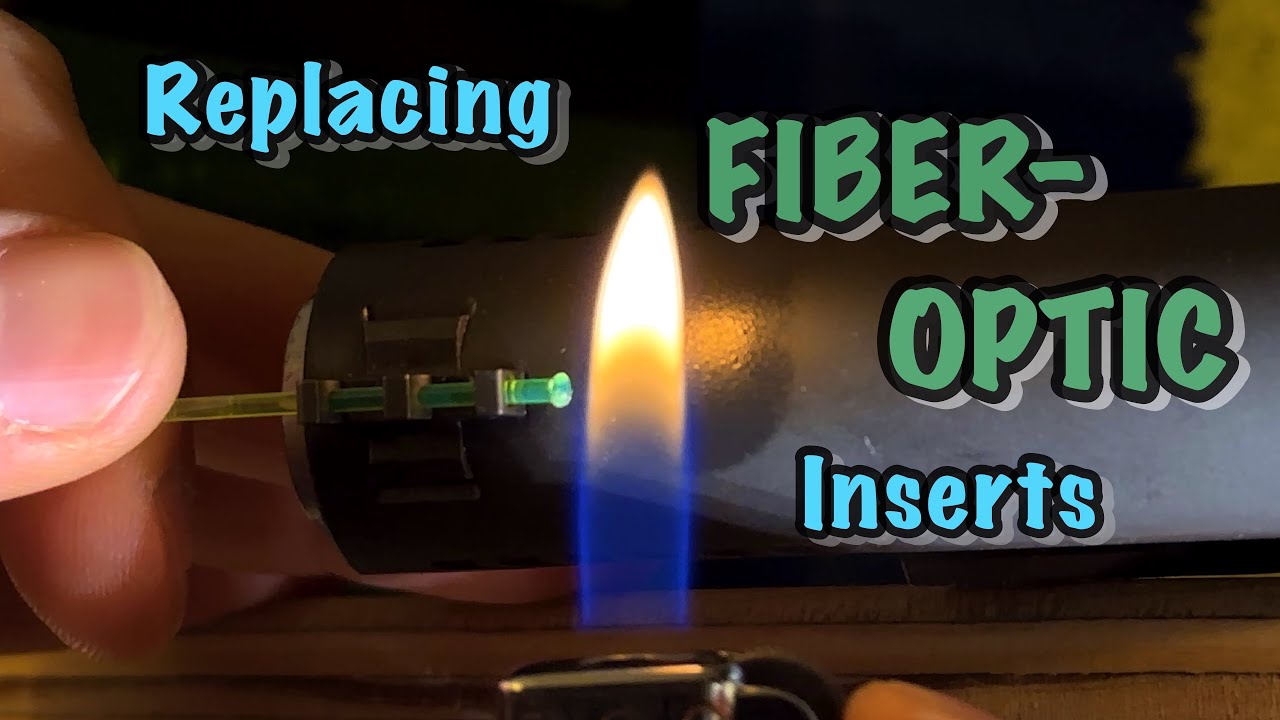 HOW TO-Replacing Fiber Optic Sight Rods (It’s Actually Quite Easy) # ...
