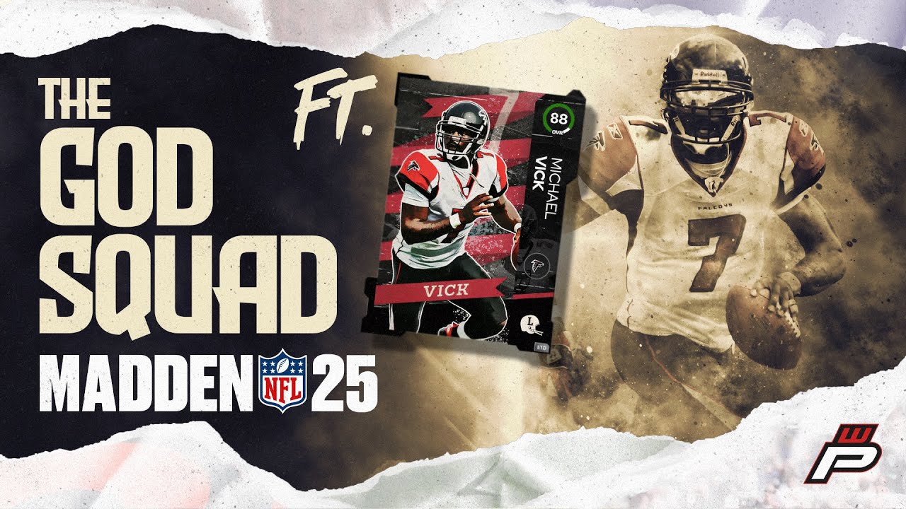 UP TO DATE GOD SQUAD AND GAMEPLAY WITH THE NEW MIKE VICK! | MADDEN 25 ...