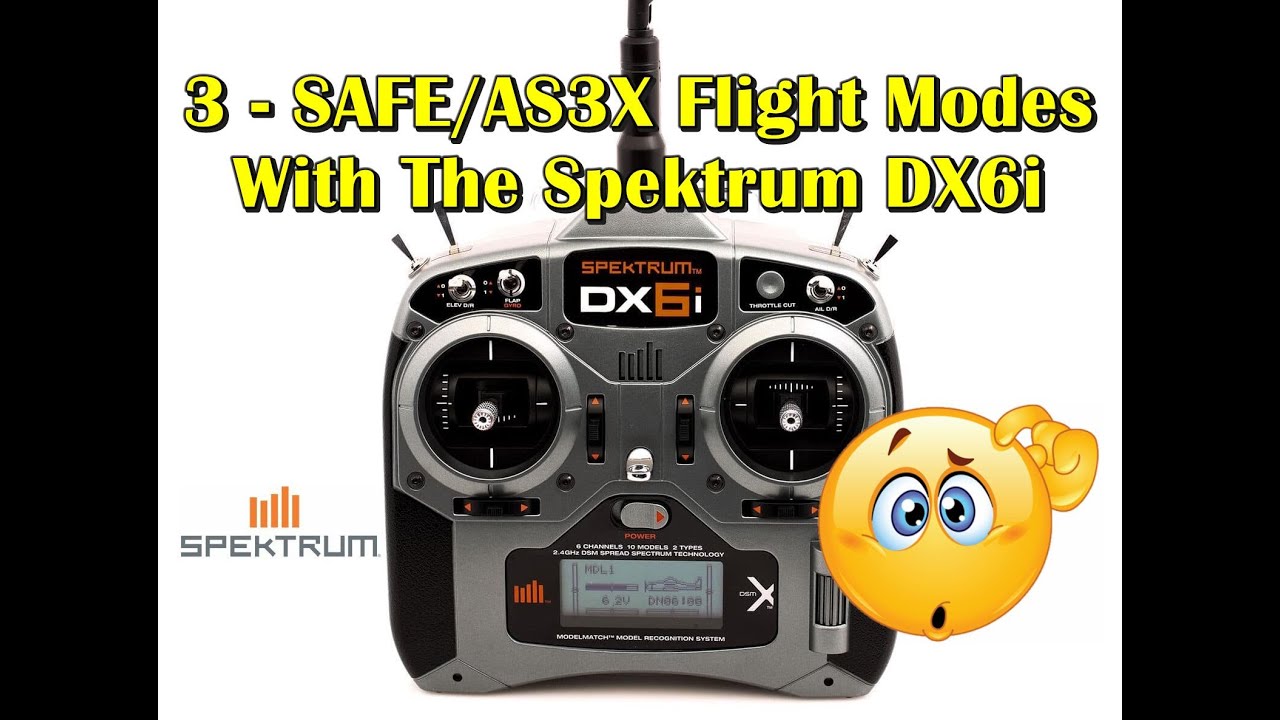 VIEWER REQUEST: Spektrum DX6i Safe Mode Guide - YouTube