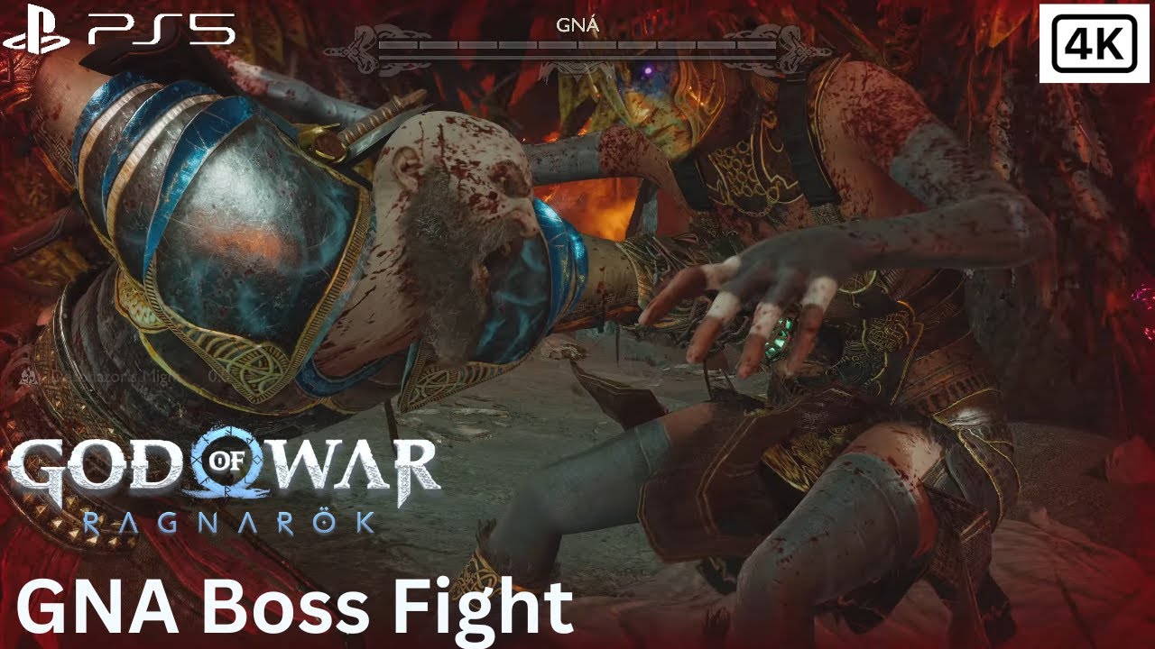 GOD OF WAR RAGNAROK - GNA Valkyrie Queen Boss Fight - [4K 60FPS PS5 ...