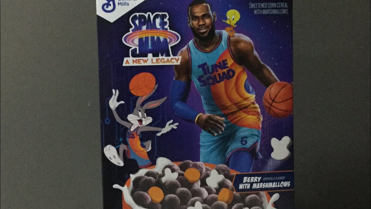 SPACE JAM CEREAL - YouTube