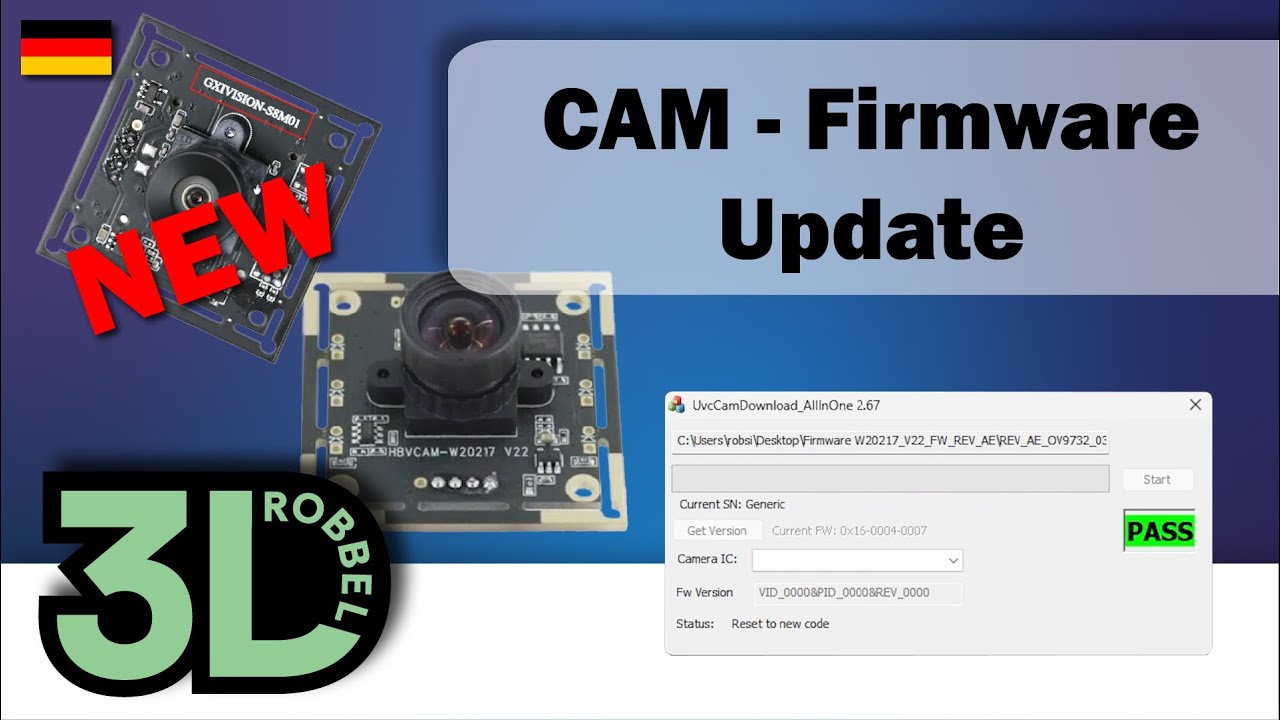 Autodarts Update News zu HBV Kamera / GXIVision Kameras Firmware - YouTube