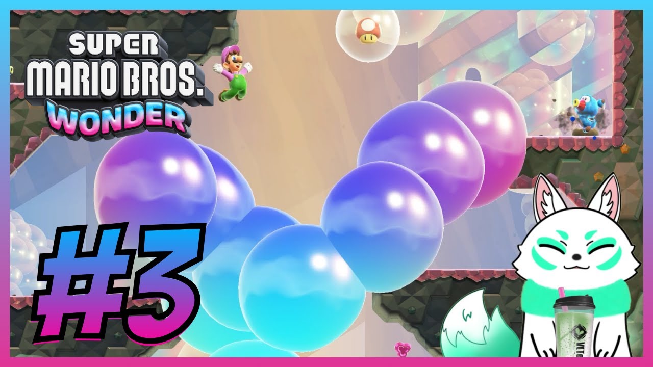 ¡El Asombroso Poder de las Burbujas! - Super Mario Bros. Wonder - Parte ...