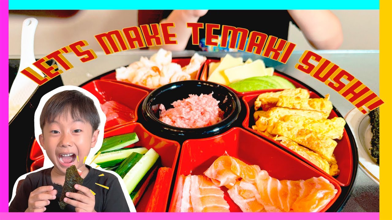 Make Your Own Temaki Sushi: Easy DIY Hand Rolls at Home! - YouTube