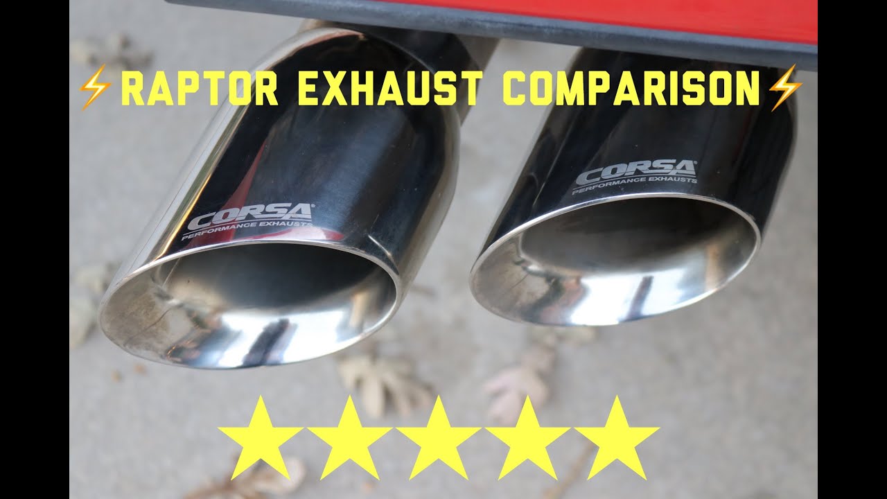 Ford Raptor Stock versus Aftermarket Exhaust Comparison -- Truck Yeah ...