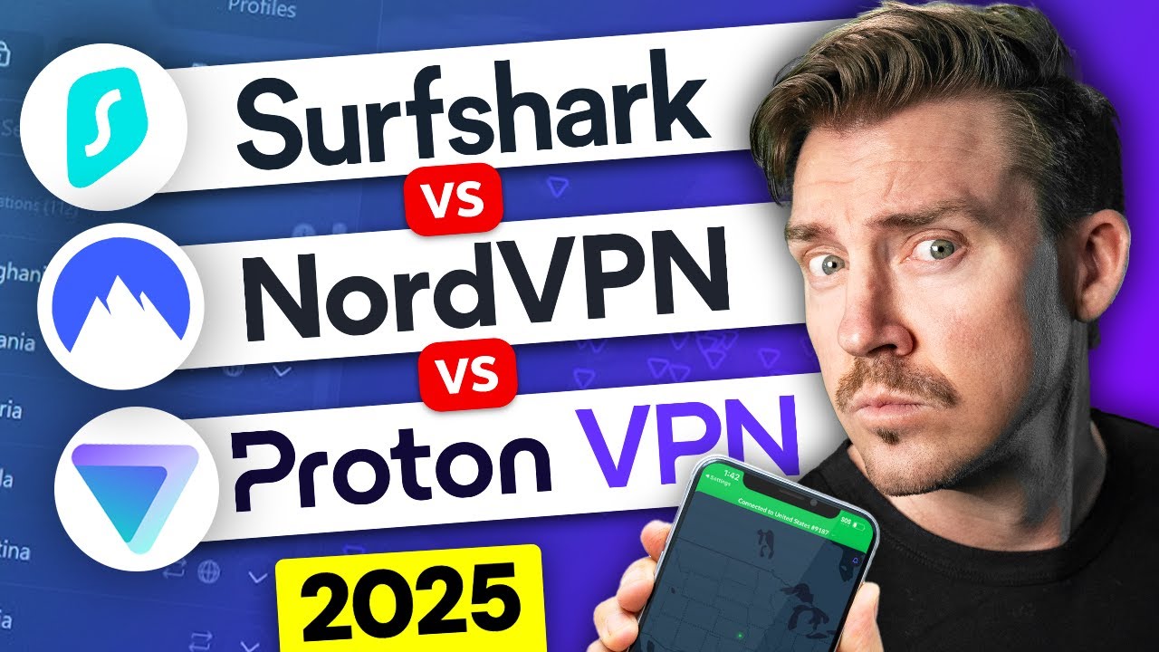 Best VPN Comparison for 2026 | NordVPN vs Surfshark vs Proton VPN - YouTube