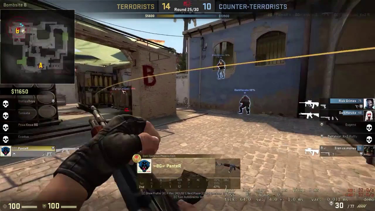 CS:GO BG Team | PanteR - The Great Smoke - YouTube