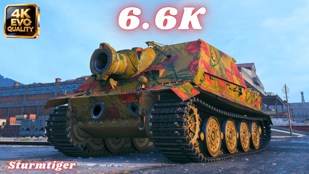Sturmtiger 6.6K Damage 5 Kills | World of Tanks | Mir Tankov - YouTube