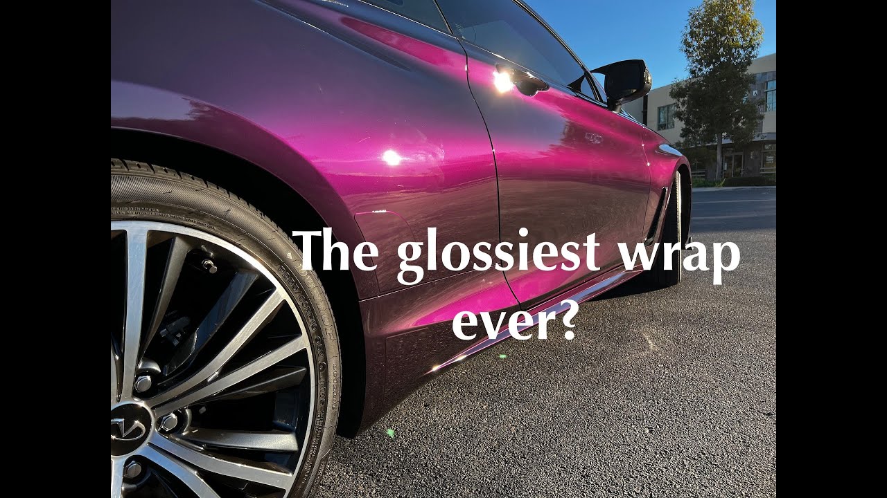 Crazy gloss q60 midnight purple - YouTube