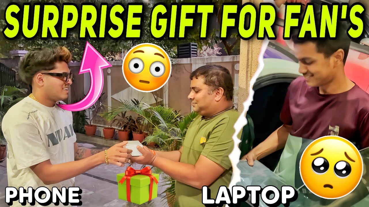 Jonathan Gave Surprise Gift 🎁 To His Fan's 😍 Phone 📱 And Laptop 💻 - YouTube