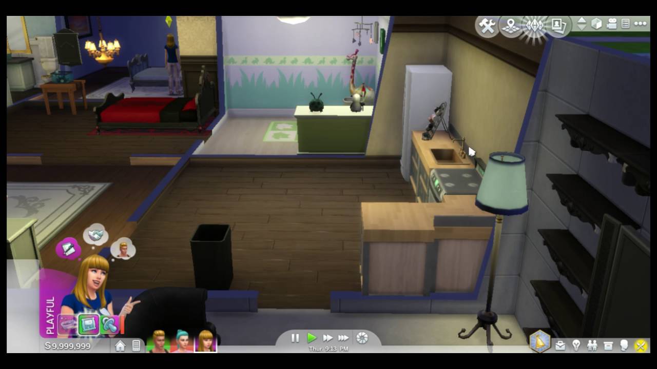 The Sims™ 4 sleepover time - YouTube