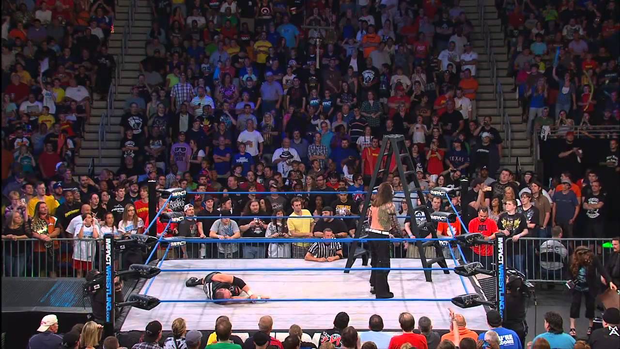 Ladder Match: Jeff Hardy vs Bully Ray - June 6, 2013 - YouTube