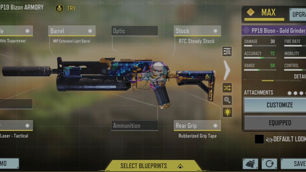 *NEW* BEST PP19 BIZON GUNSMITH | FAST ADS | NO RECOIL CODM - GAMEPLAY ...