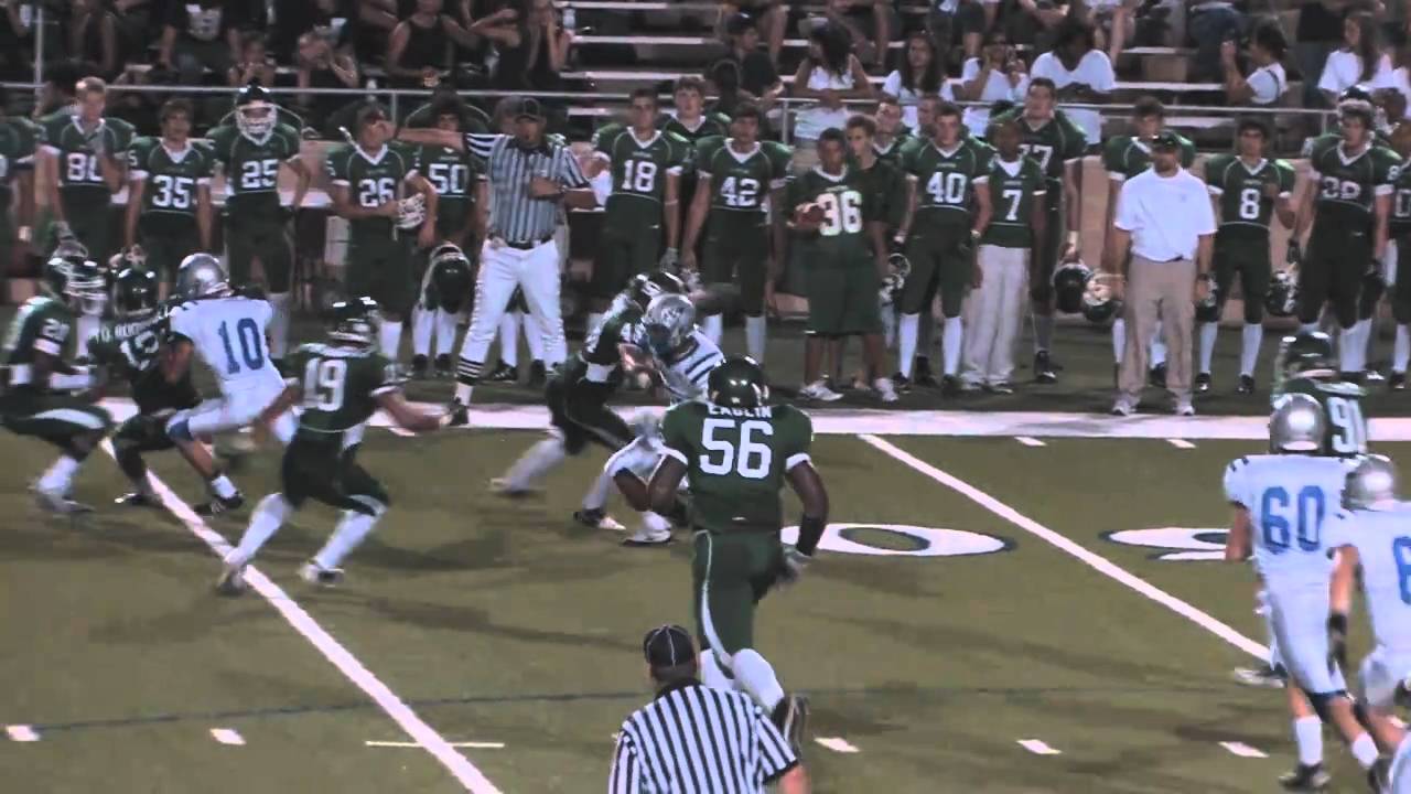 Friendswood Mustang football vs Stratford varsity 2010 - YouTube