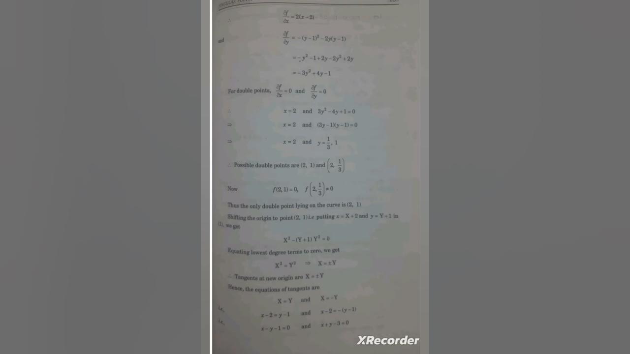 BA./B.Sc. 1st_Sem Math (Calculus) Chapter-6 Exercise Solution #MDU_Rohtak - YouTube