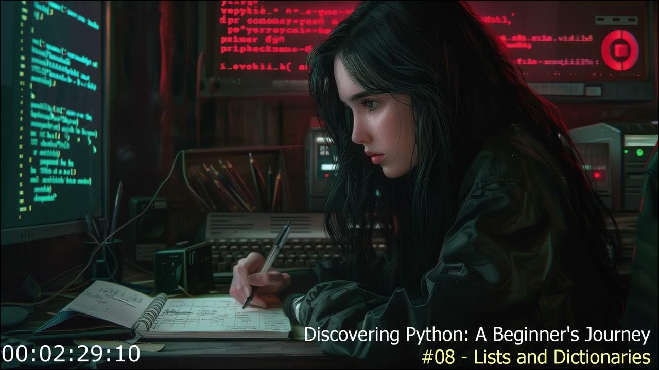 Programmer Music - Lists and Dictionaries (Discovering Python: A Beginner's Journey) - YouTube