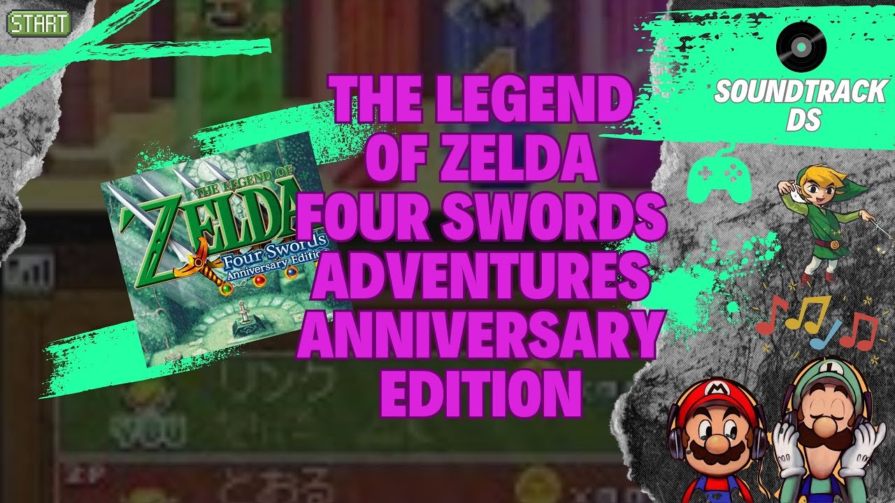 The Legend of Zelda: Four Swords Anniversary Edition (DSi Ware) - Ost ...