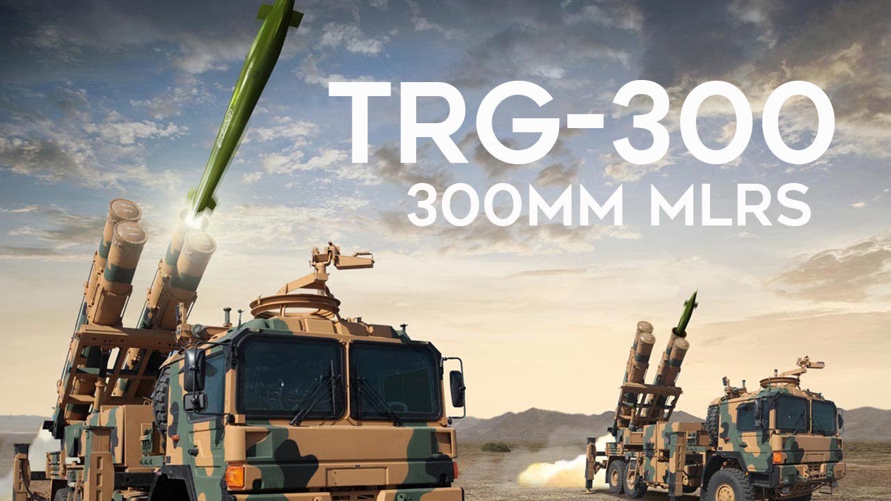 TRG-300 Tiger - Turkish Roketsan 300mm MLRS - YouTube