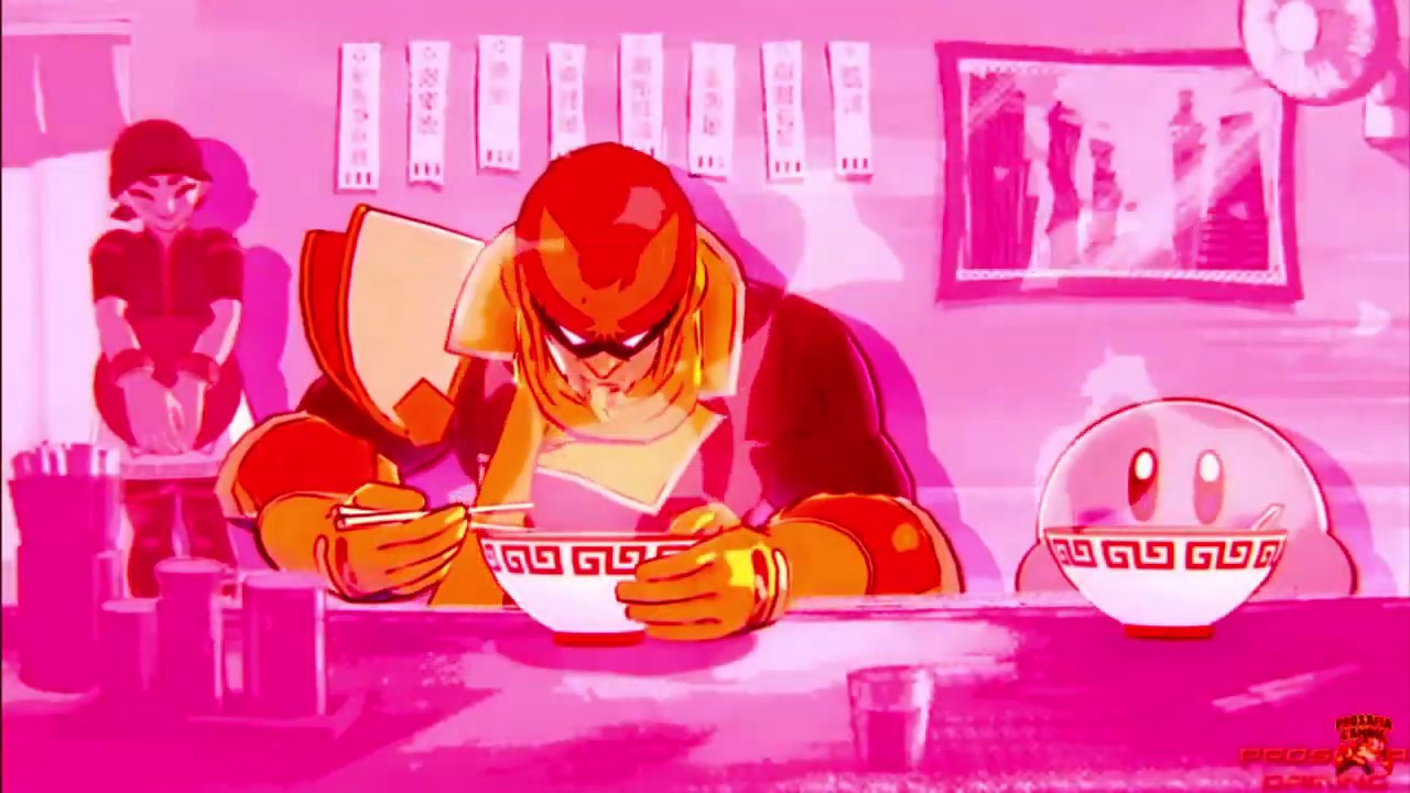 Min Min reveal trailer but Captain Falcon really likes the food - YouTube