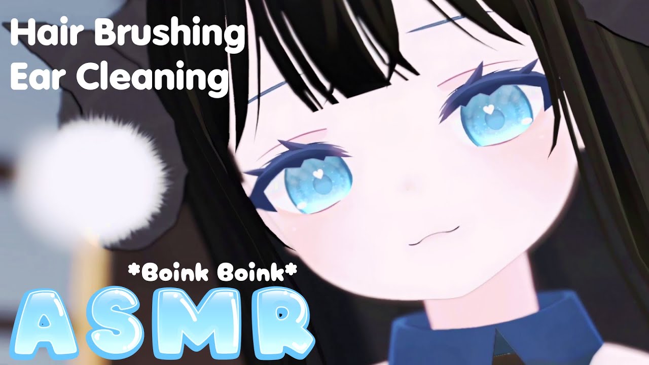ASMR 💙 Hair Brushing and Ear Cleaning - The Most Sensual Experience ...