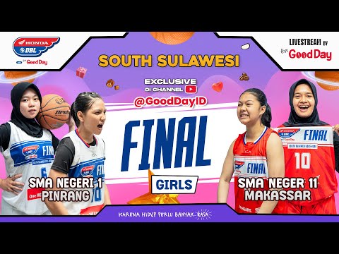 SMA Negeri 1 Pinrang VS SMA Negeri 11 Makassar | Final Honda DBL with Kopi Good Day 2025/2026