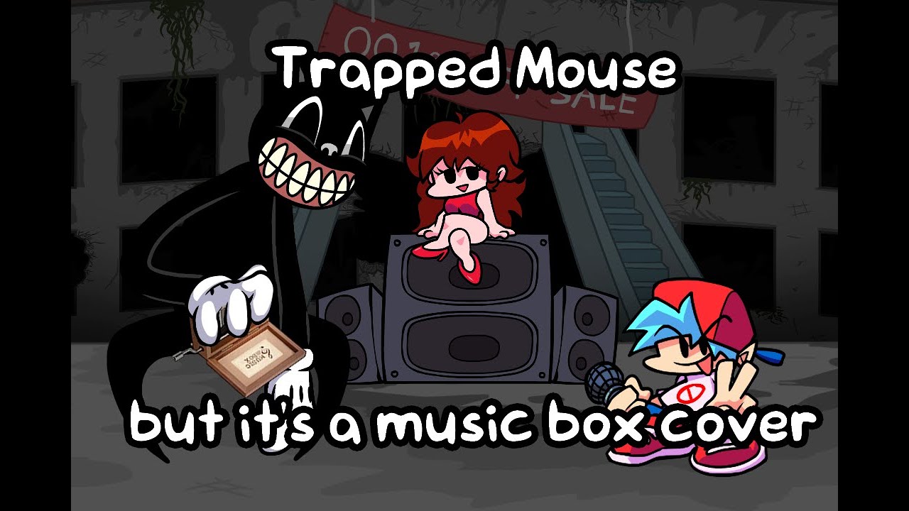 Vs Cartoon Cat - Trapped Mouse but it's a music box | FNF music box ...
