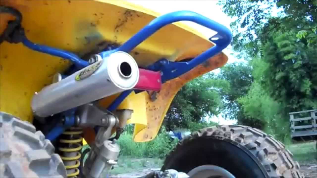 ปลายท่อ ATV LT250R Bill's Silencer Pipe - YouTube
