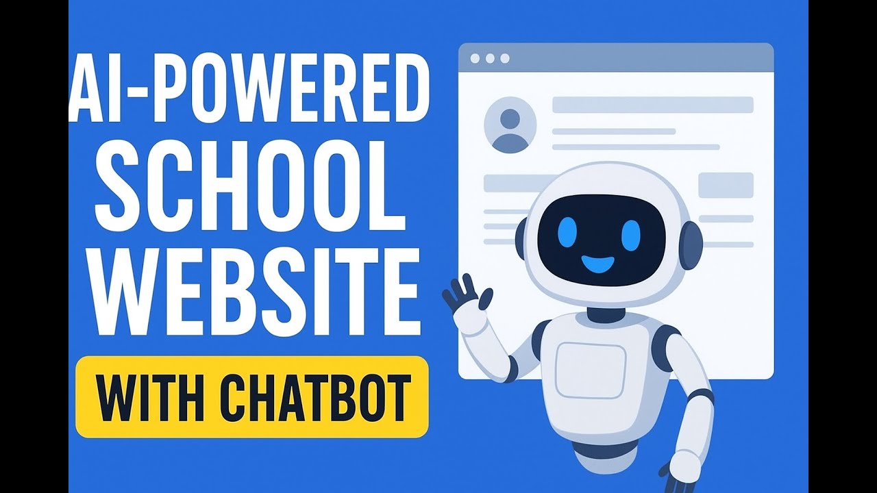 Next-Level School Website | AI Chatbot + Dashboard Can Technology ...